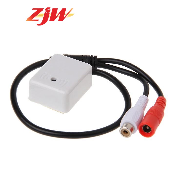ZJW Microphone Audio Pickup Sound Monitoring Device For CCTV Camera ...