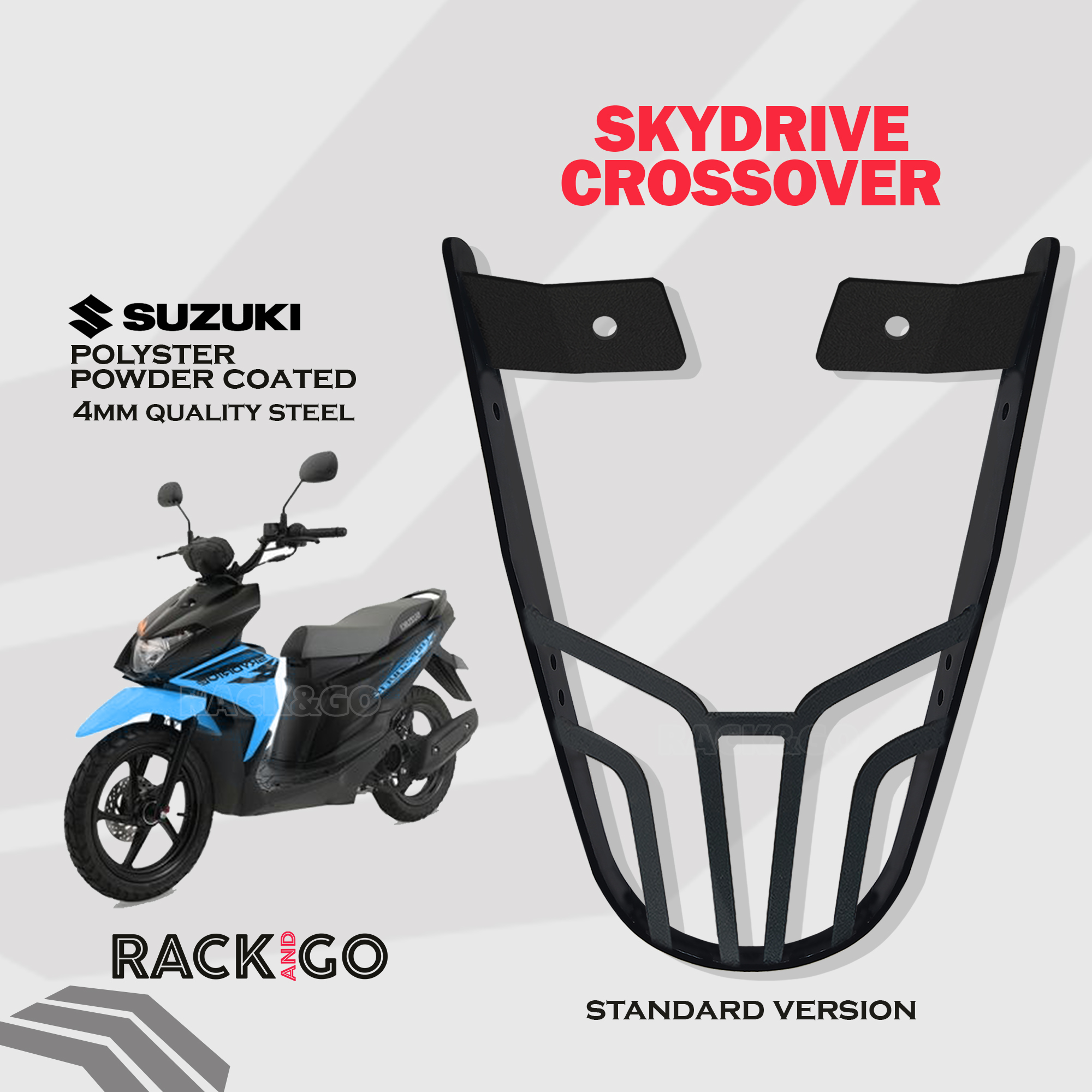 Suzuki Skydrive Crossover Top Box Bracket - SDCrossover Bracket ...