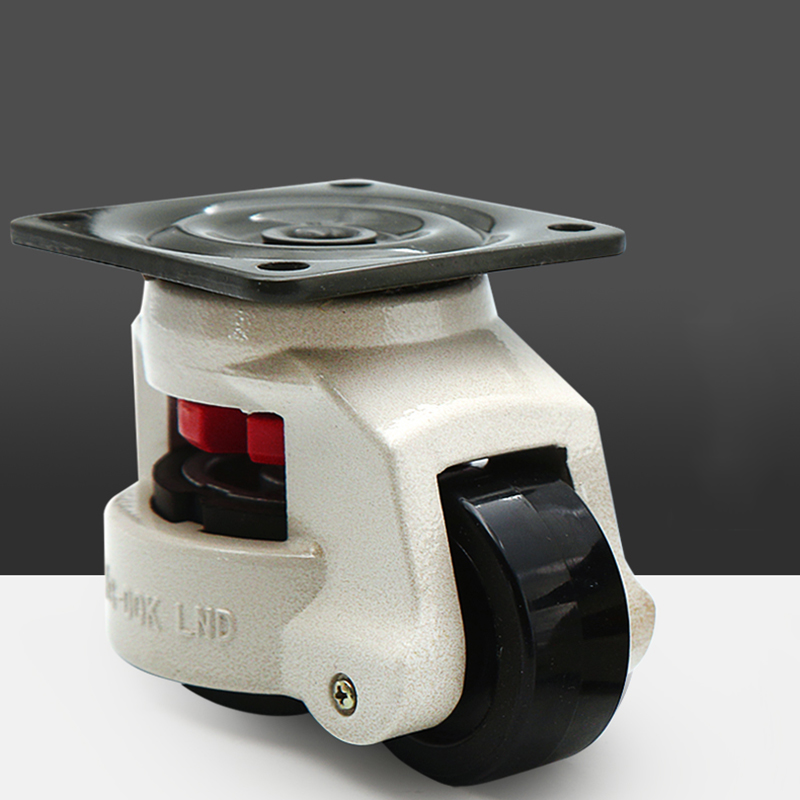 Rubber Foot Foot Level Adjustment Equipment Cart Caster 60Kg Load ...