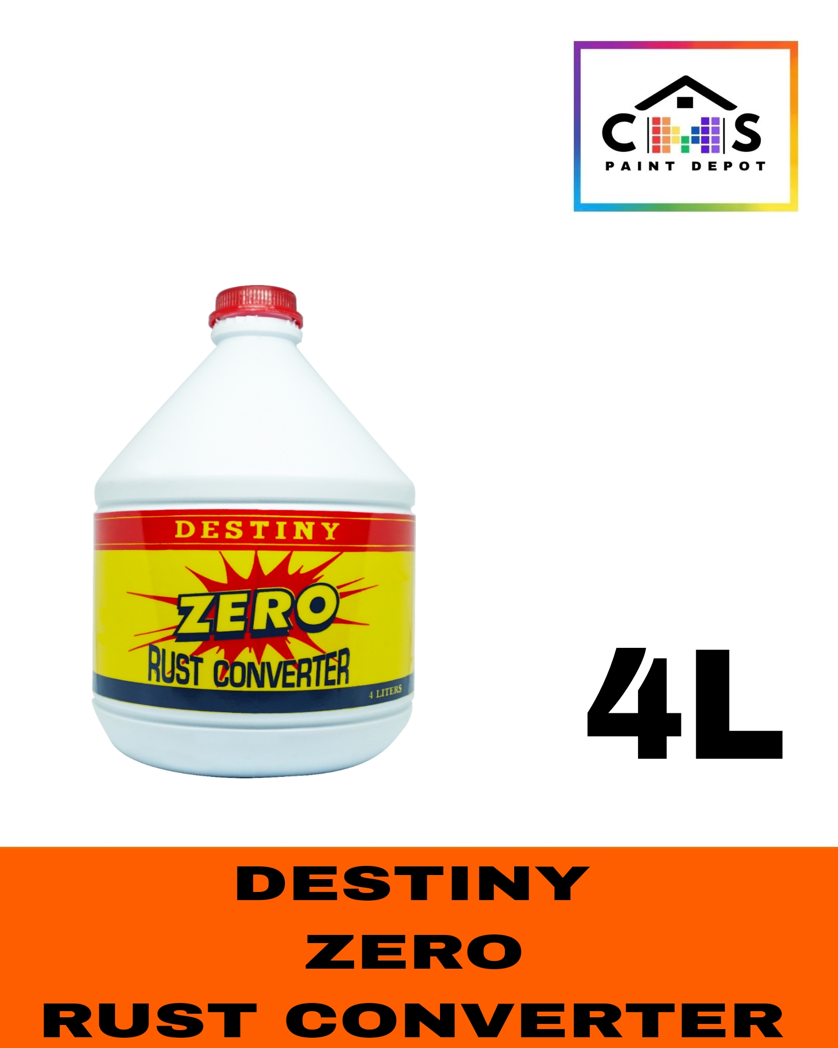 DESTINY ZERO RUST CONVERTER 4L | Lazada PH