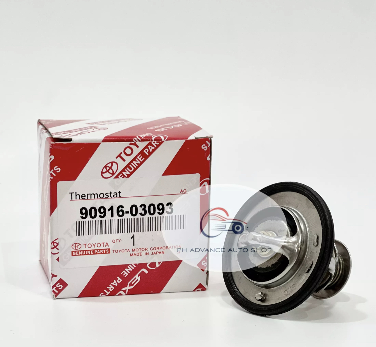 Thermostat Toyota Vios / Yaris / Innova / Fortuner / HiLux 2005-2015 ...
