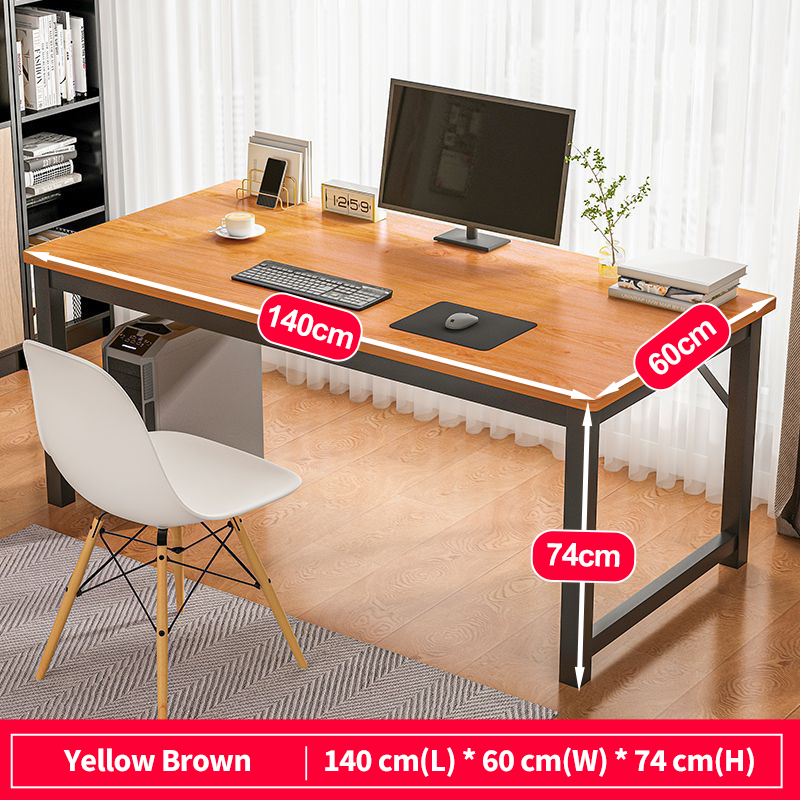 140cm Large Desktop Table Computer Desk Home Study Table Office Desk ...