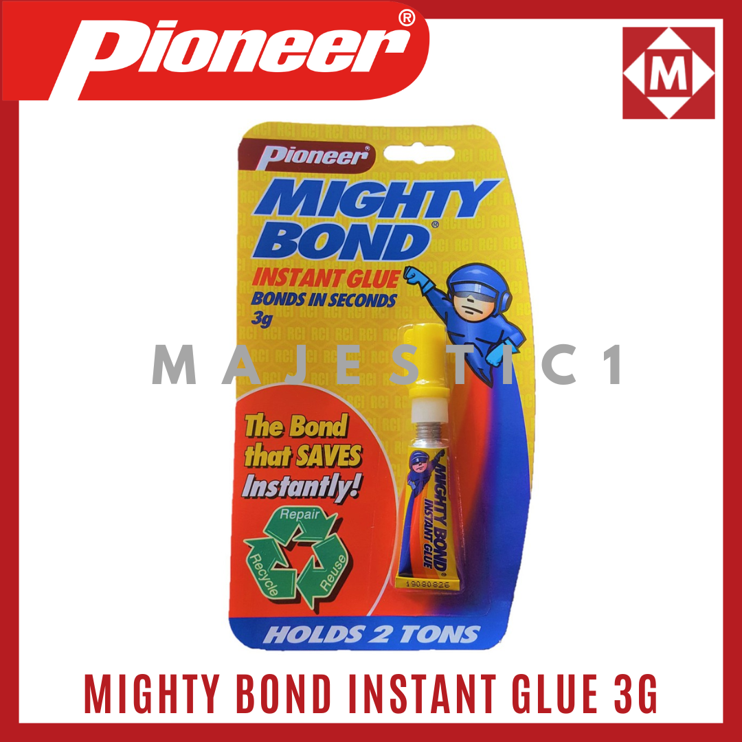 Pioneer Mighty Bond 3g Super Adhesive Instant Glue | Lazada PH