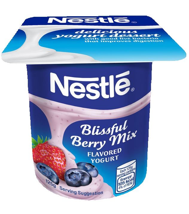 Nestle Berry Mix Flavored Yogurt 125g | Lazada PH