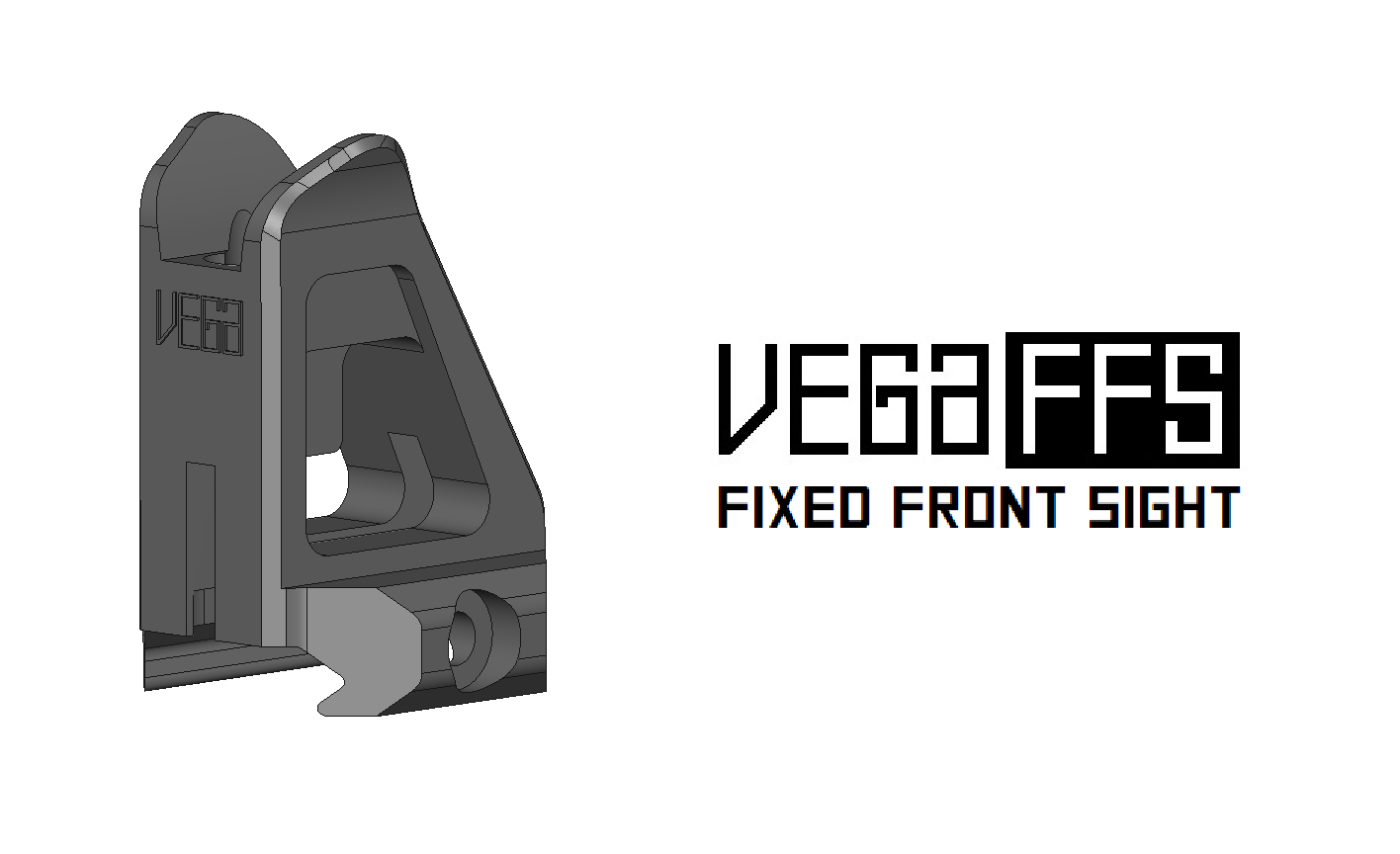 VEGA FFS AR Lightweight Fixed Front Sight Fiber Optic FSP PCC MR ...