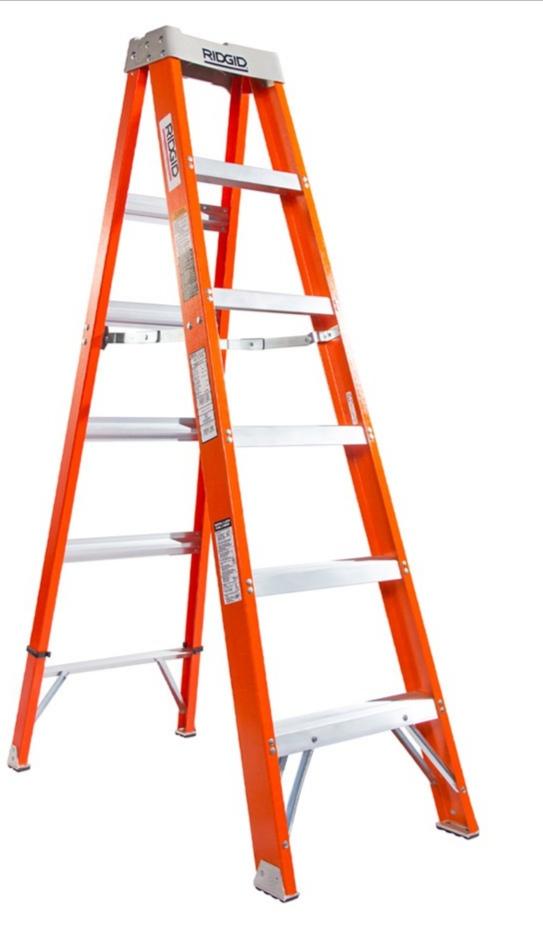 Ridgid Step Ladder 6ft orange 76692 | Lazada PH