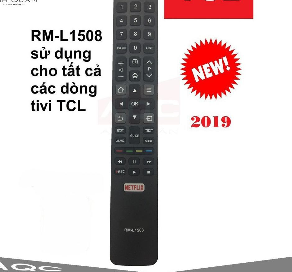 Universal TCL smart TV remote control RM-L1508+ Remote For RC802N YAI2 ...