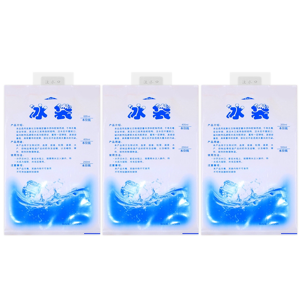 Reusable Water Injection Ice Bag Ice Pack For Food AP | Lazada PH