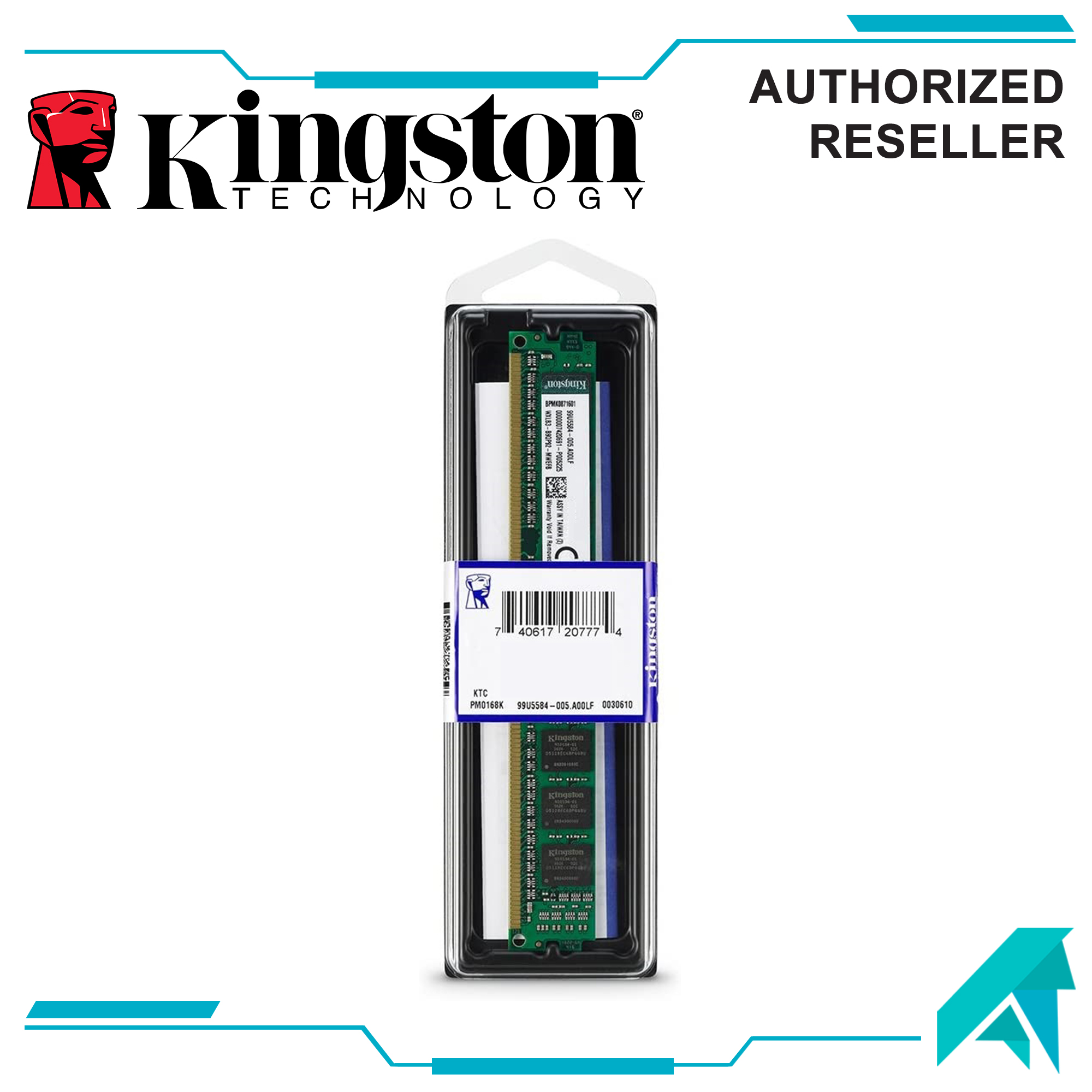 Kingston Value RAM 8GB 1600MHz PC3 12800 DDR3 Non ECC CL11 240 Pin DIMM
