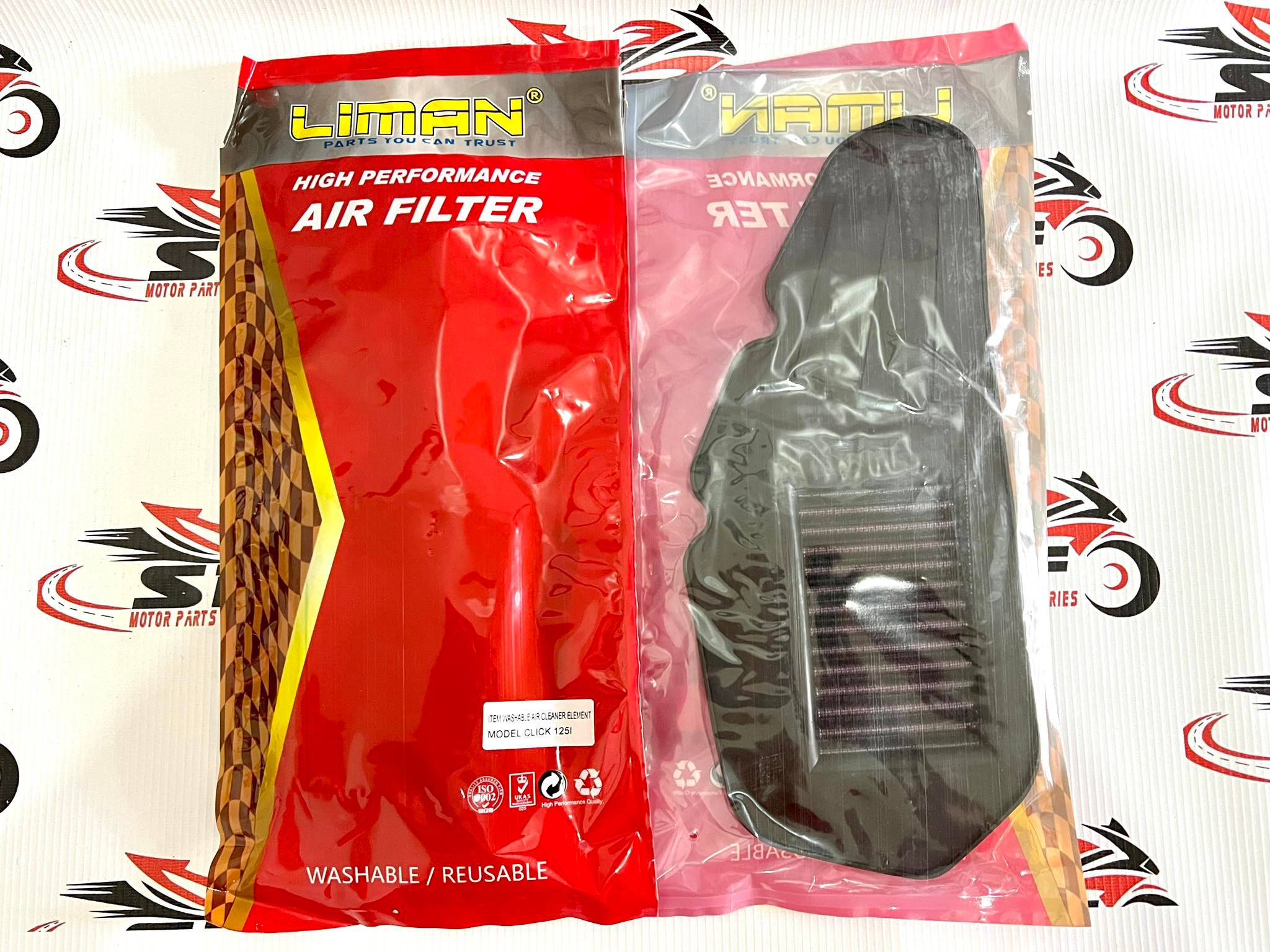 SIF WASHABLE AIR FILTER HONDA CLICK 125i LIMAN | Lazada PH