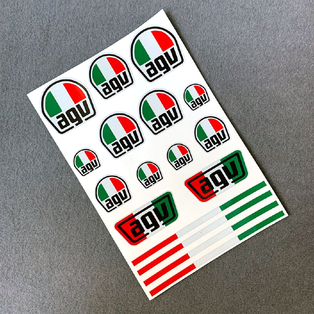 3M Whole SET AGV Sticker Set for HNJ helmet | Lazada PH