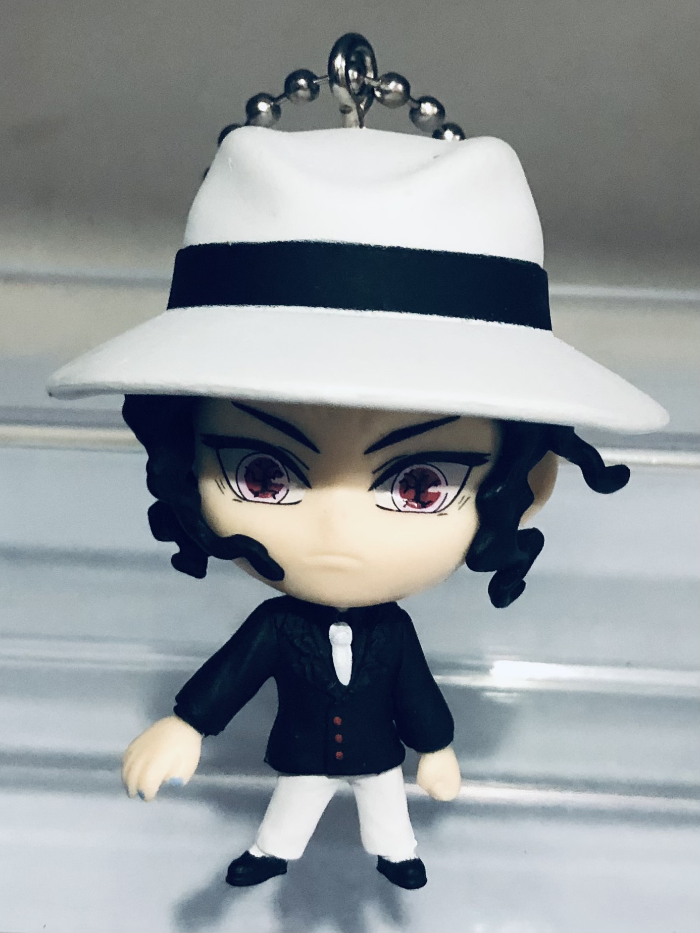 Bandai Japan Demon Slayer Wobbly Keychain - Muzan Kibutsuji - Japan ...