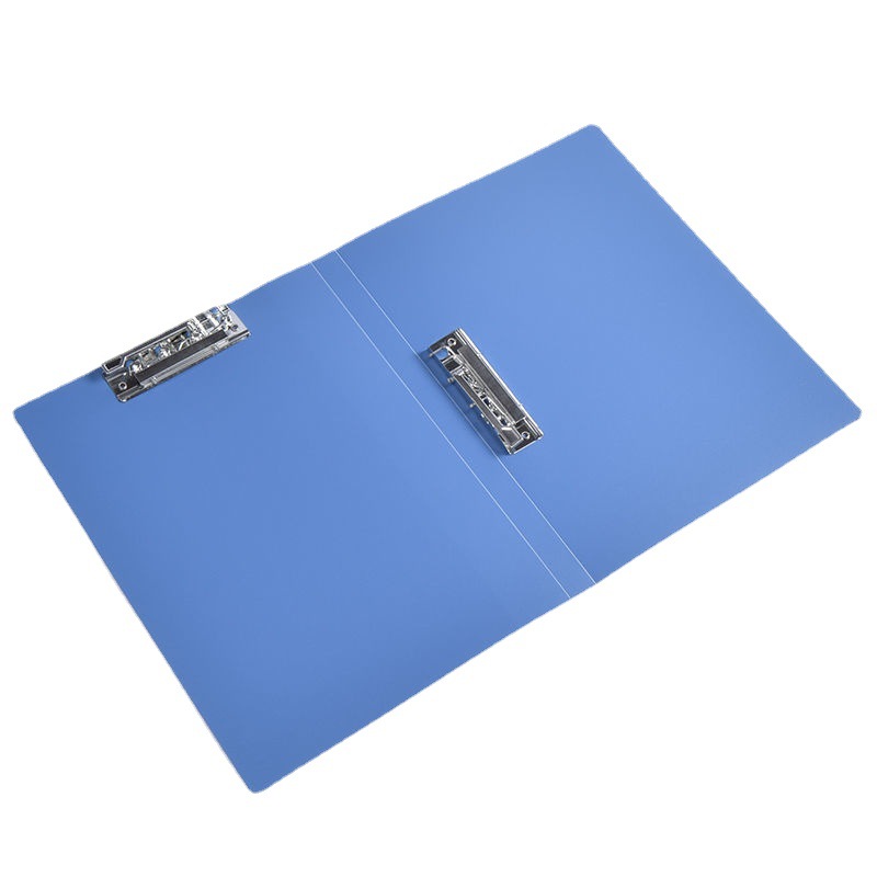 A4 Plastic Folder Double Clips File Folder File Clipboard File Folder ...