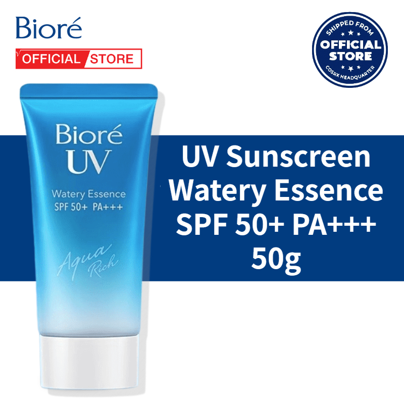 Biore UV Sunscreen Watery Essence SPF 50+ PA+++ Japanese Kao Hydrogel ...