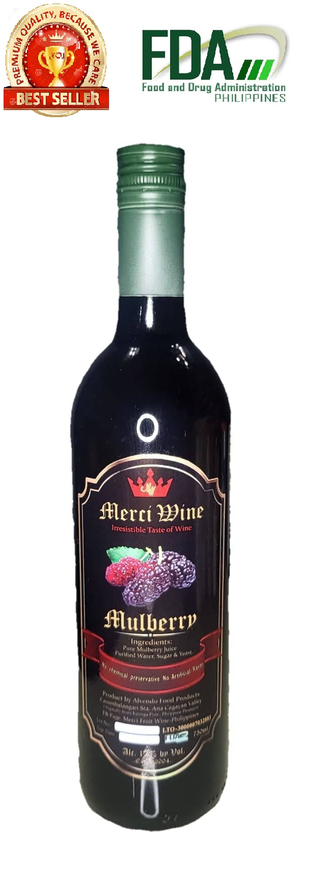 Merci Fruit Wine (Mulberry) 750ml | Lazada PH