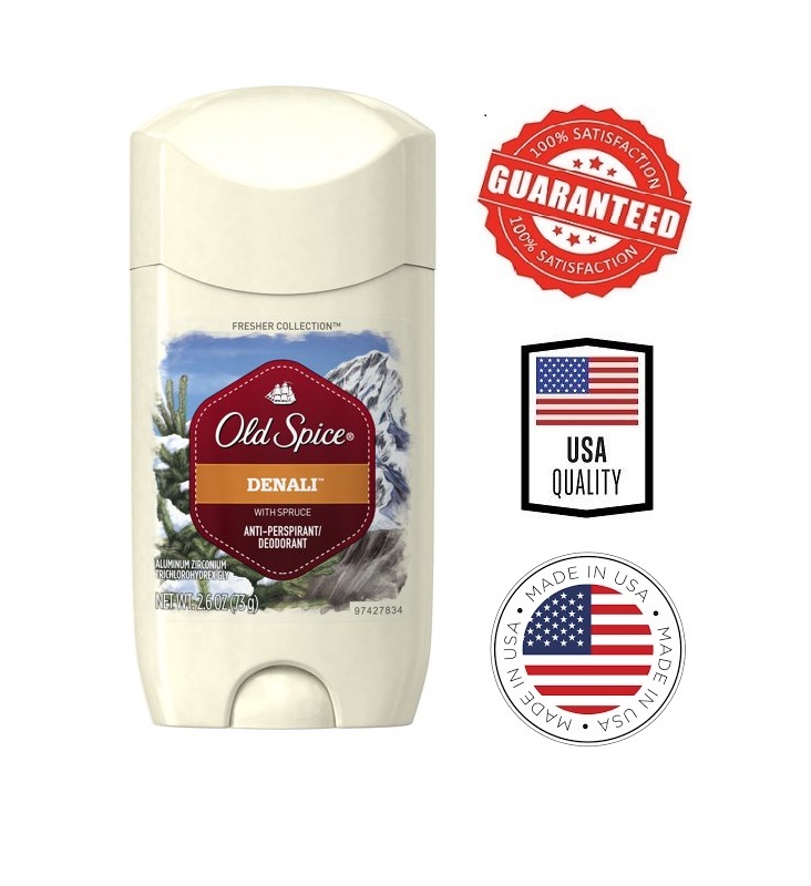 Old Spice Denali with Spice Anti-perspirant & Deodorant 73g 2.6oz EXP ...