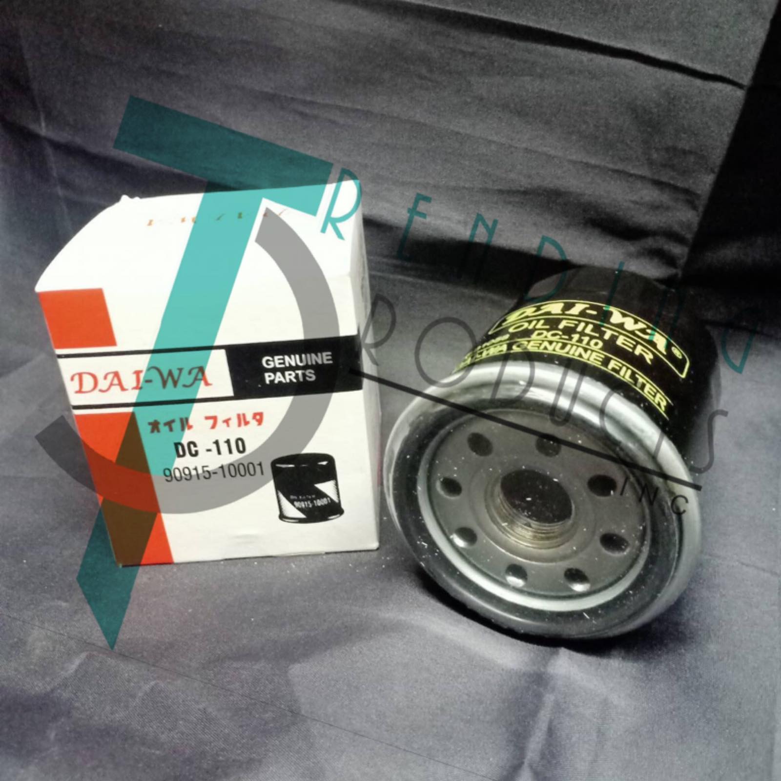 DAIWA Oil Filter for Toyota Corolla Gasoline 2E, 3E, 4A, 5A, 3S, 3A ...