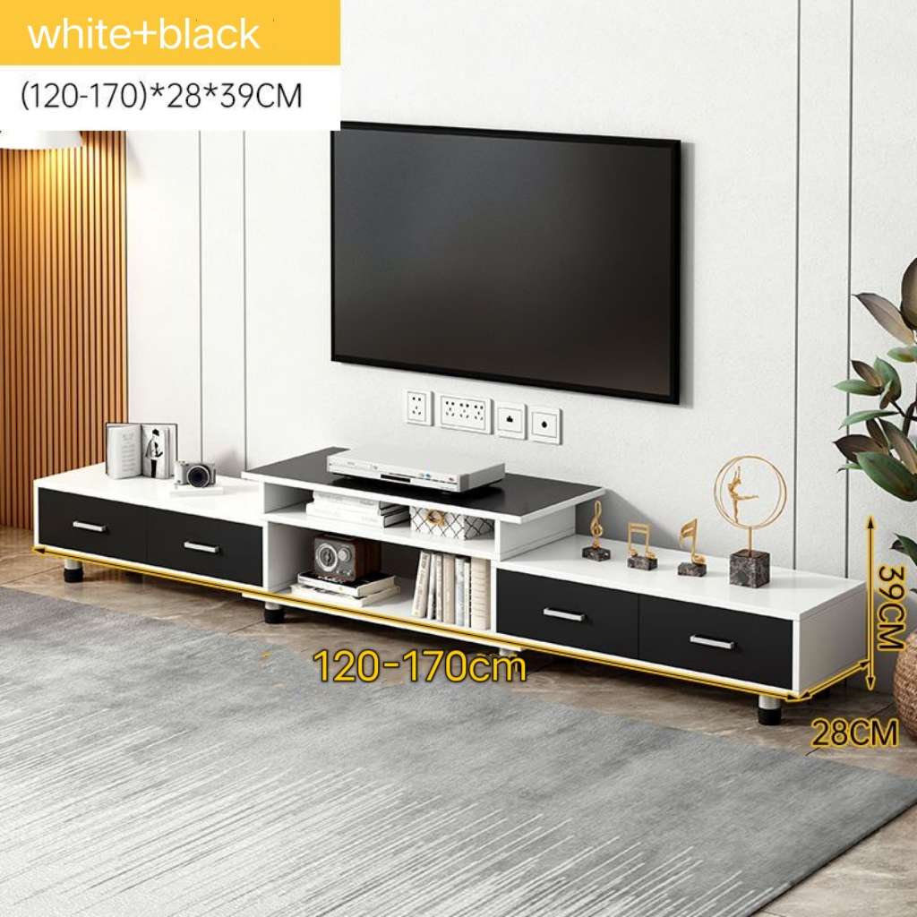 1FANCYHOME Modern Nordic TV rack cabinet furniture TV stand furniture ...