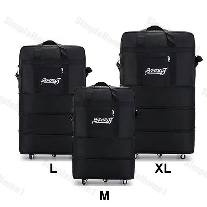 Universal Wheel Folding Luggage Bag Air Consignment Bag Water Proof ...