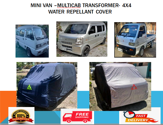 minivan-multicab transformer- 4x4 cover water repellant | Lazada PH