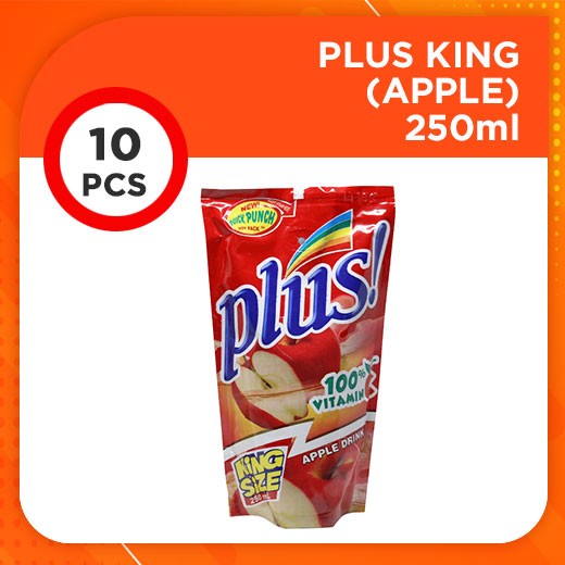 Zest-O Plus King Size Juice Drink Apple (10 x 250ml) | Lazada PH