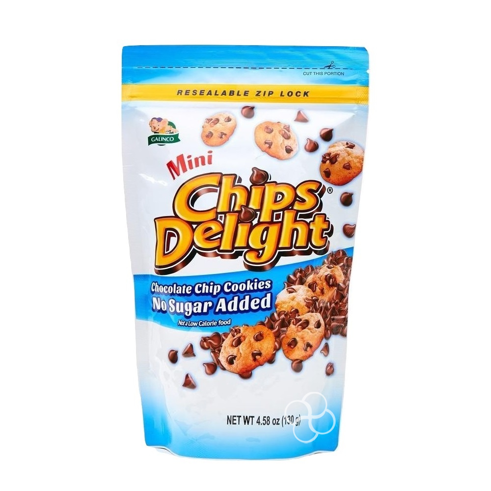 Chips Delight No Sugar Mini Chocolate Chip Cookies 130g | Lazada PH