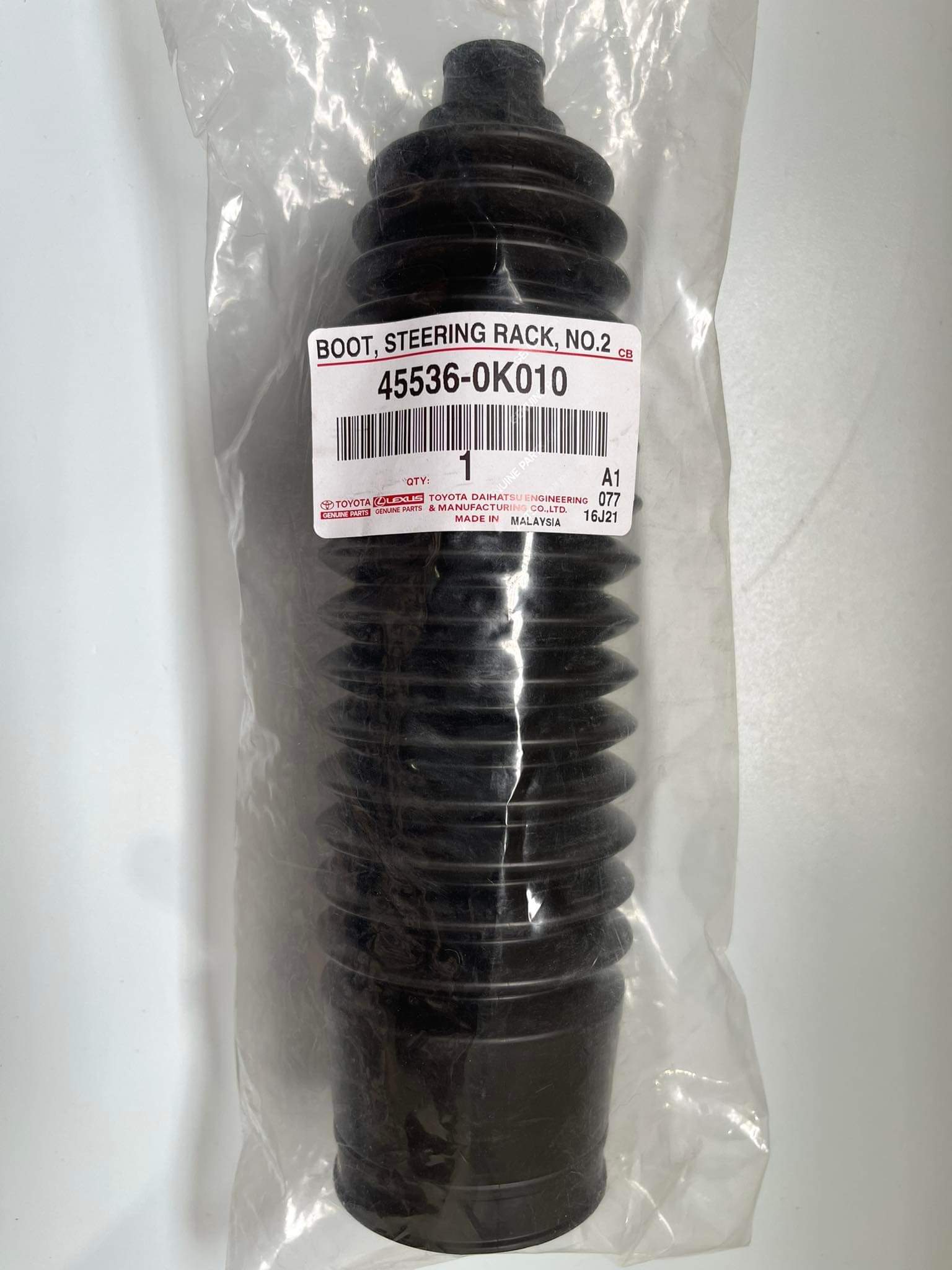 Rack End Boot - 45536-0K010 - Toyota Hilux Fortuner 2015-2023 | Lazada PH