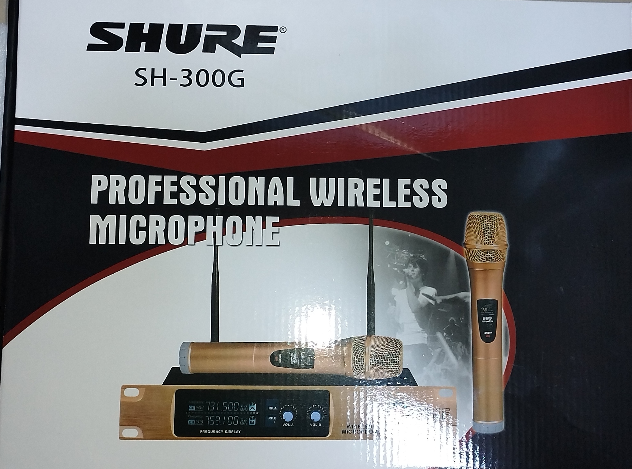 SHURE WIRELESS MICROPHONE SH-300G | Lazada PH