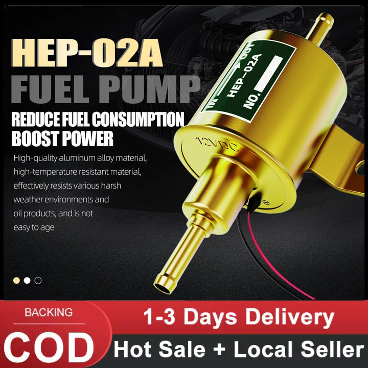 【Local delivery】Electric Fuel Pump HEP-02A Low Pressure Bolt Fixing ...