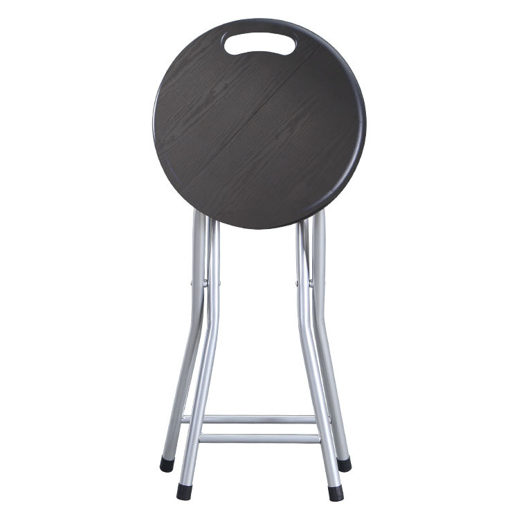 Hotwave Portable Folding Stool Heavy Duty Fold up Stool Metal and ...