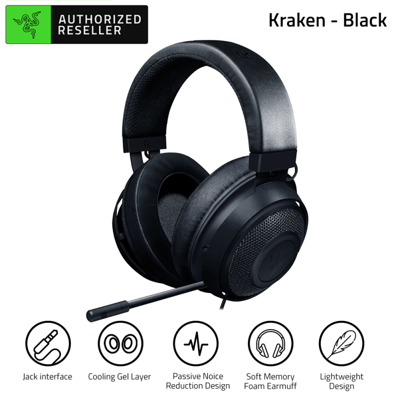 Alex Original Razer Kraken Pro V2 Wired Noise Reduction Over ear Gaming ...