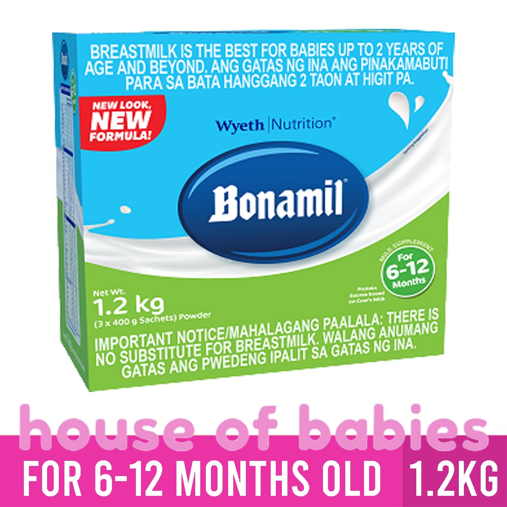 BONAMIL 1.2kg 6-12 Months Old Milk Supplement | Lazada PH