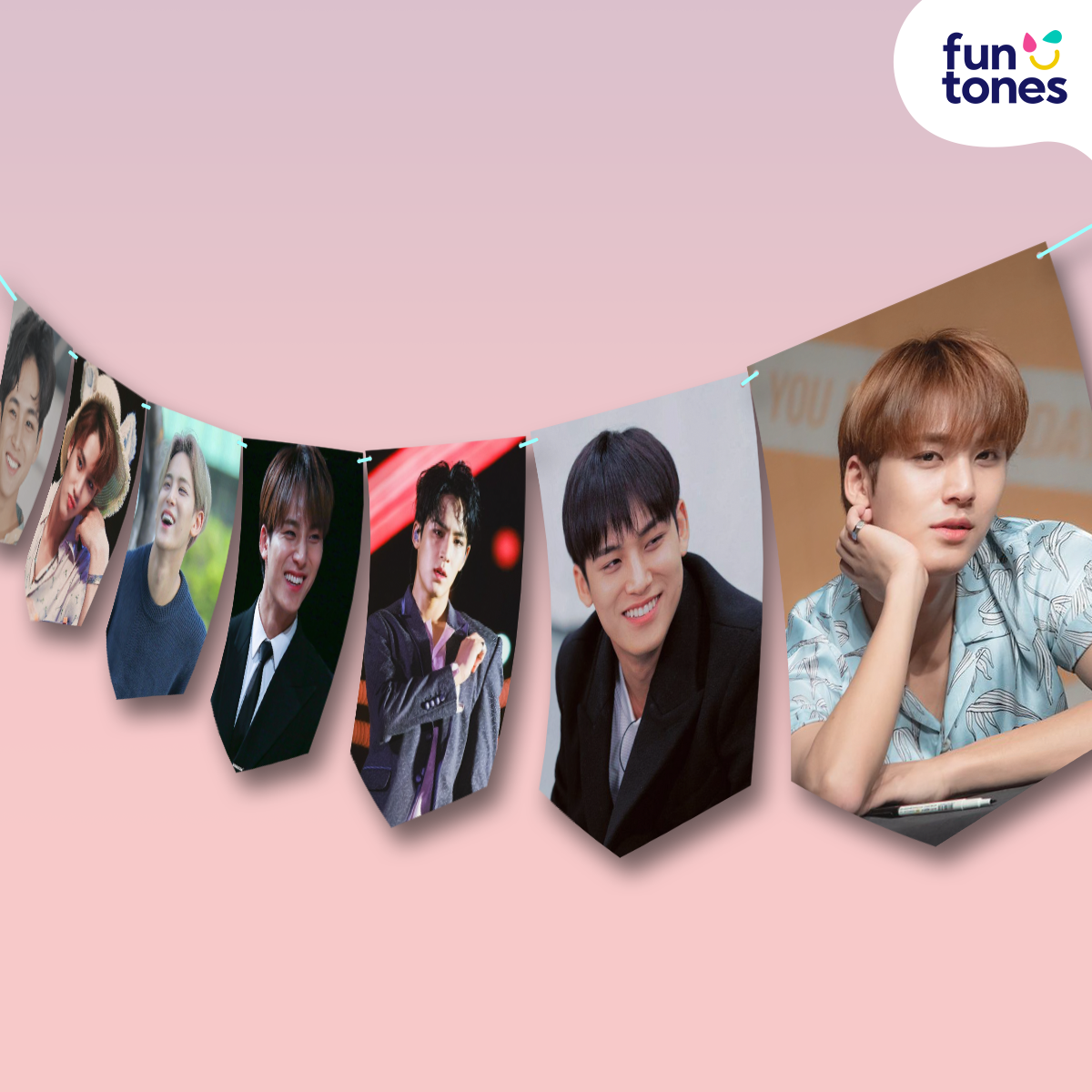 Seventeen Mingyu Bunting Birthday Banner / Custom Bunting Birthday ...