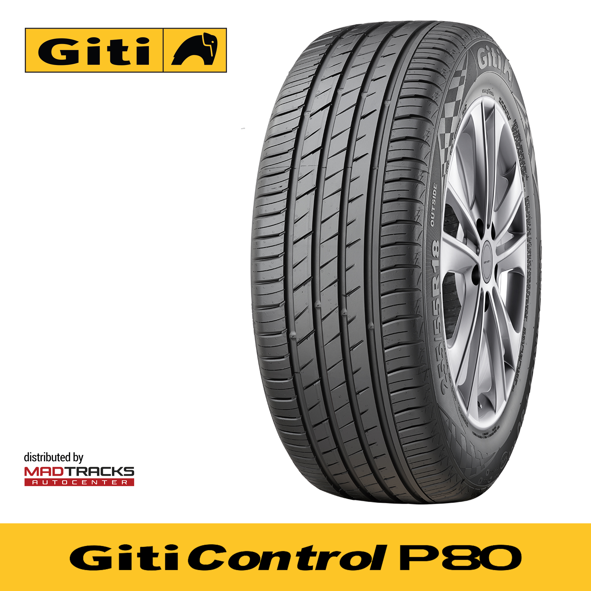 Giti 255/50 R20 109V XL GitiControl P80 Tire ( 255/50R20 ) | Lazada PH