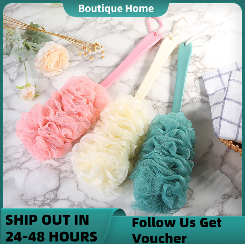 Long Handle Wipe Bath Ball Bath Rub With Lanyard | Lazada PH