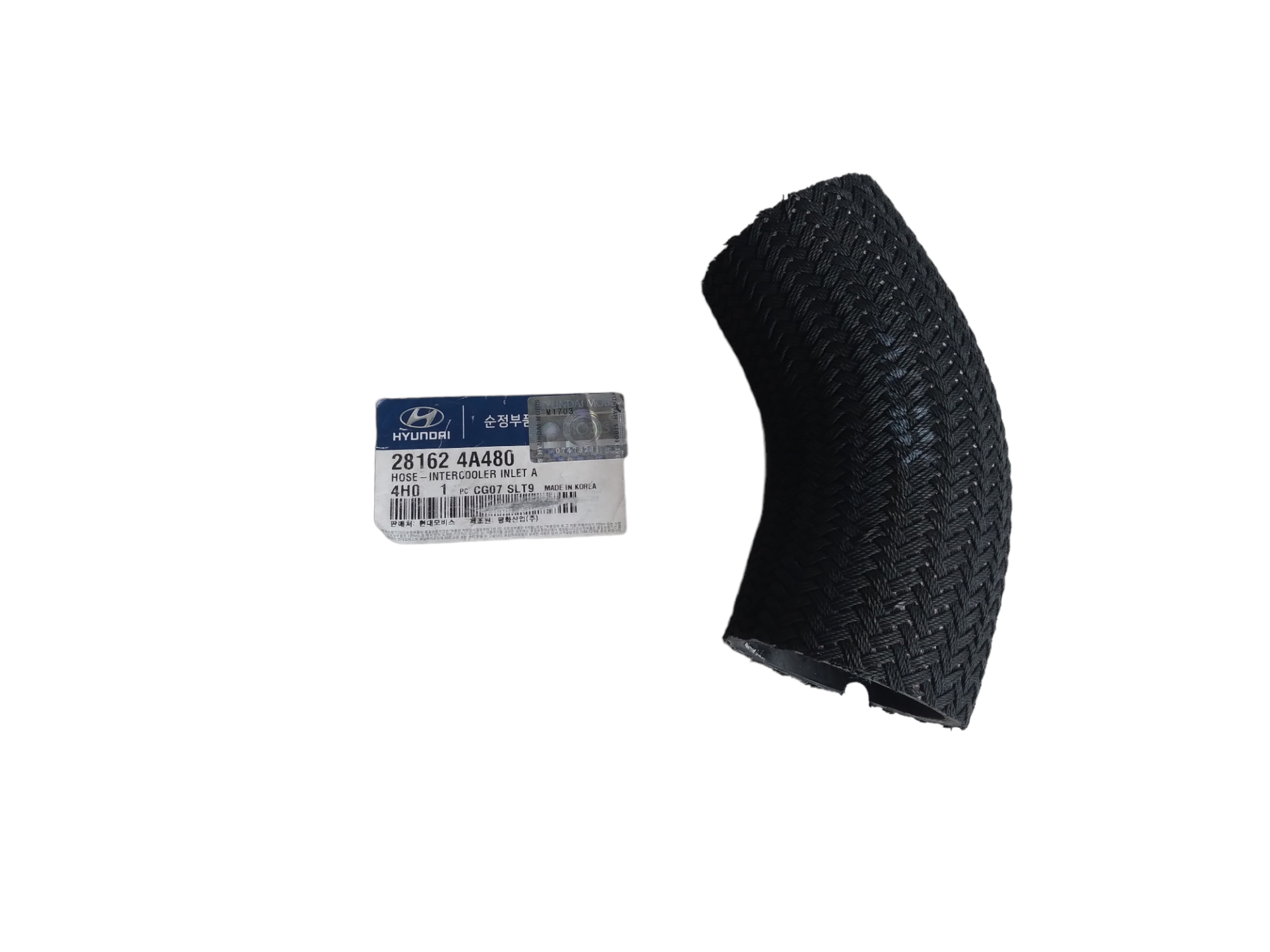 [ORIGINAL] 281624A480 HOSE INTERCOOLER INLET "A" HYUNDAI GRAND STAREX ...