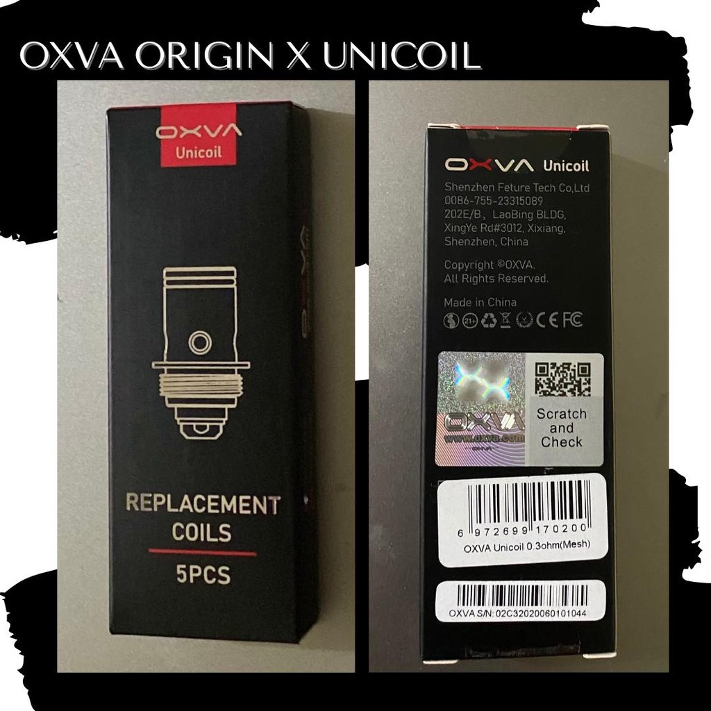 Oxva Origin X Unicoil Replacement Coils Mesh 0.3 ohm OCC | Lazada PH