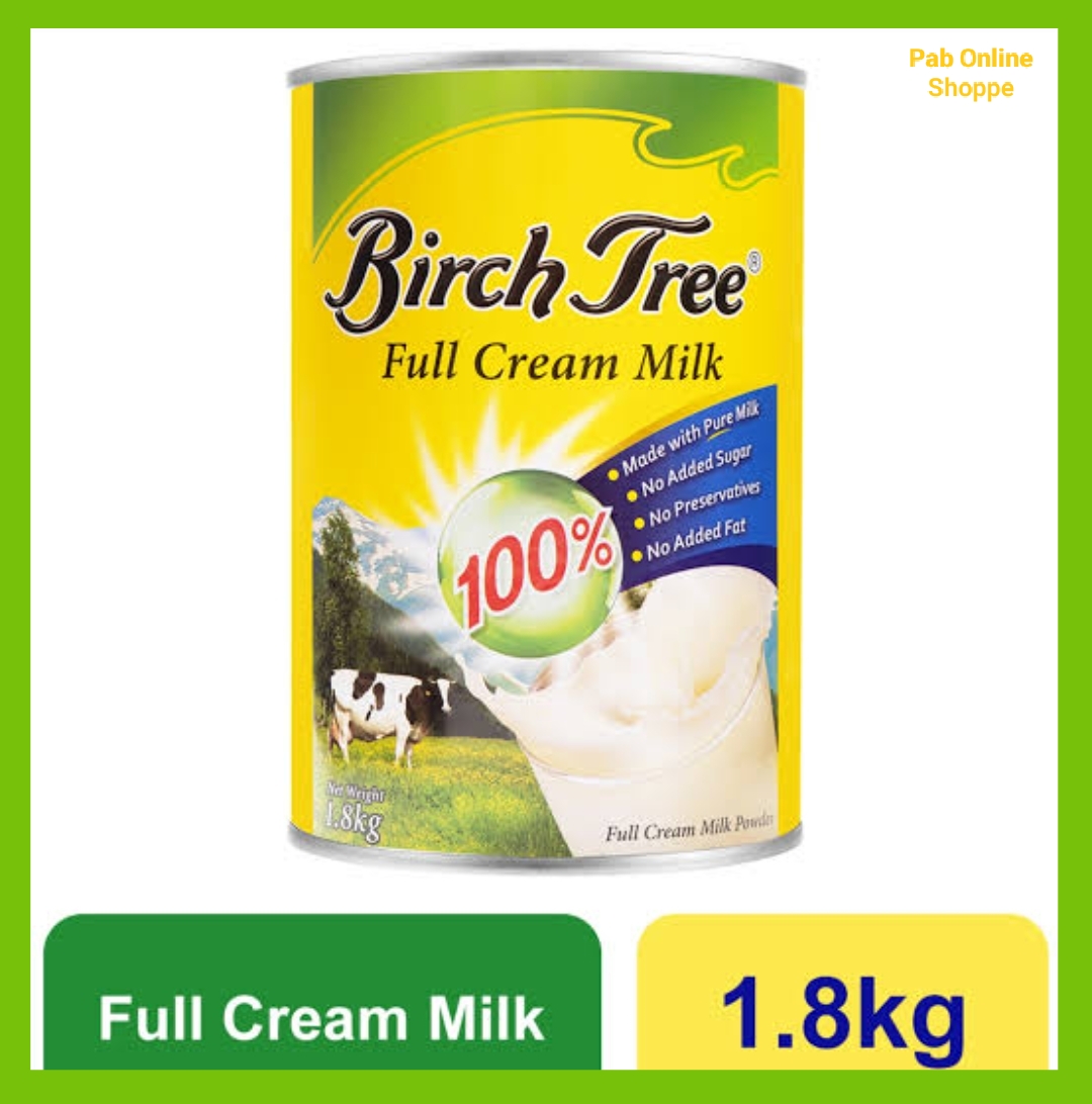 BIRCH TREE FULL CREAM MILK 1.8 KILOGRAMS | Lazada PH
