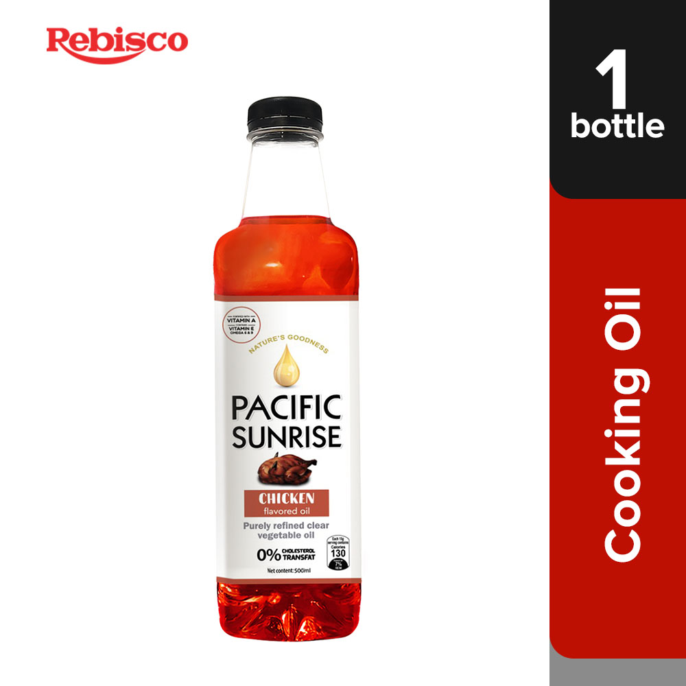 Pacific Sunrise Chicken Flavored Vegetable Oil PET 500ml | Lazada PH