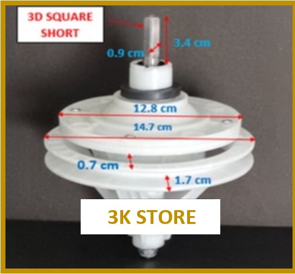 6 PIECES Washing Machine Gear Case Washing Machine Parts And ...