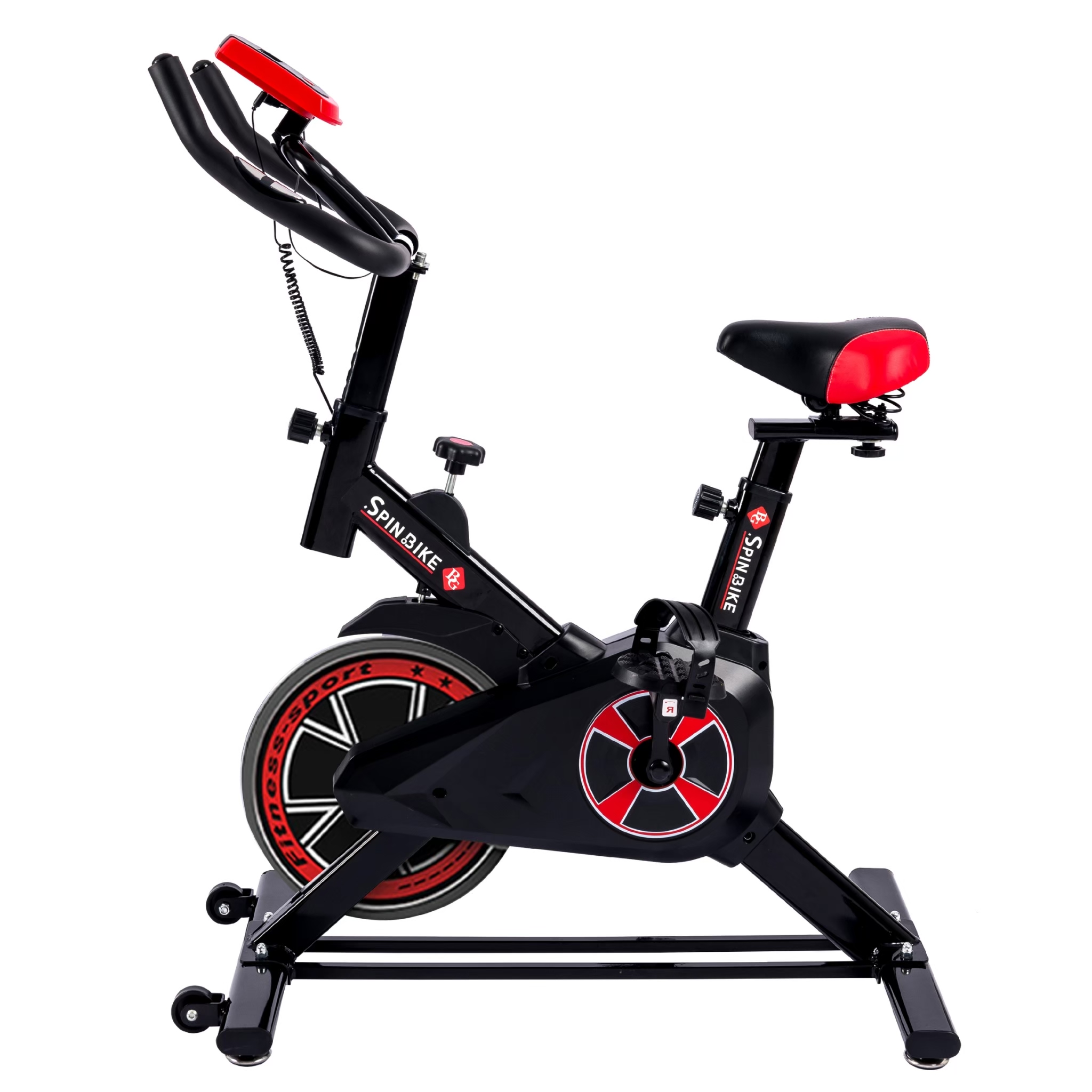 Exercise Spinning Bike Machine Equipment, Indoor Adjustable Exercise ...