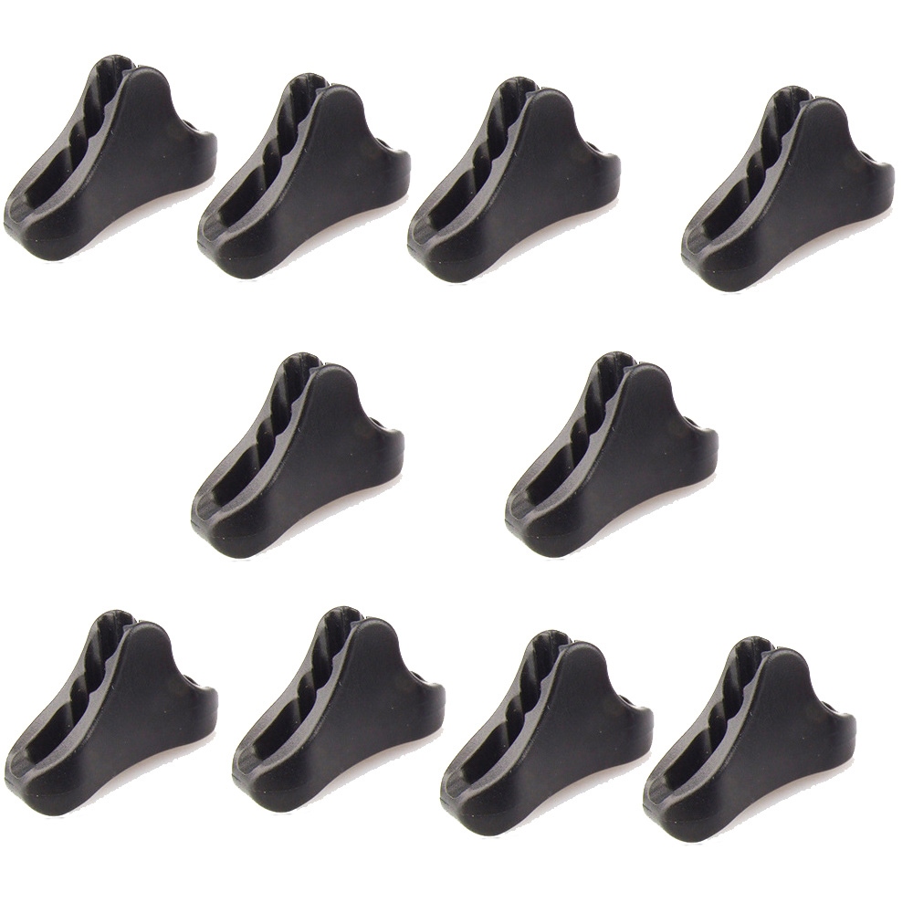 10pc Tent Fastener Wind Rope Buckle lOCK Camping Triangle Fastener Cord ...