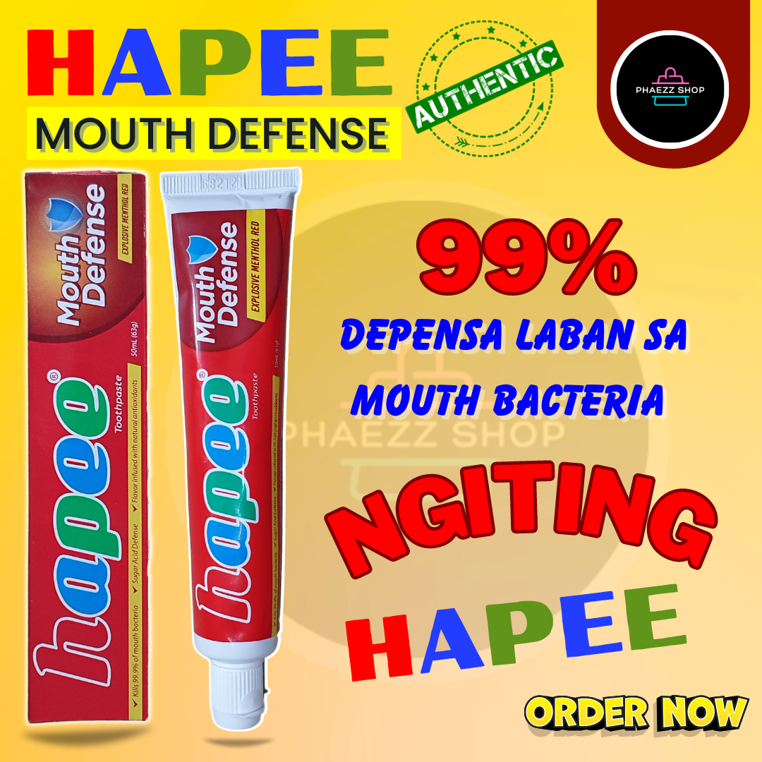 Hapee Toothpaste Explosive Menthol Red 50ml | Lazada PH