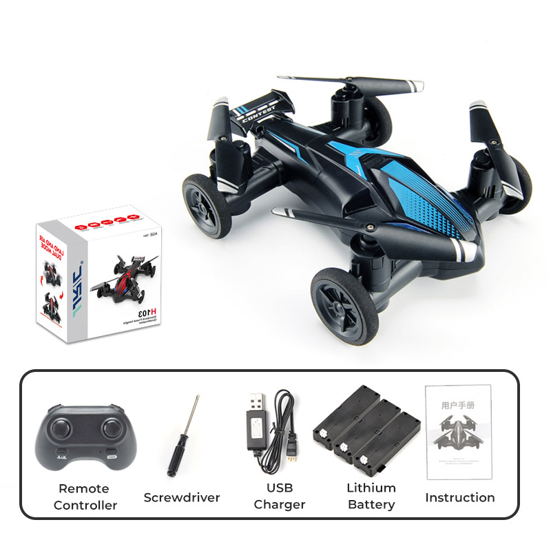 A New RC Fixed Wing Remote Control Aircraft with LED Lights Land Air ...