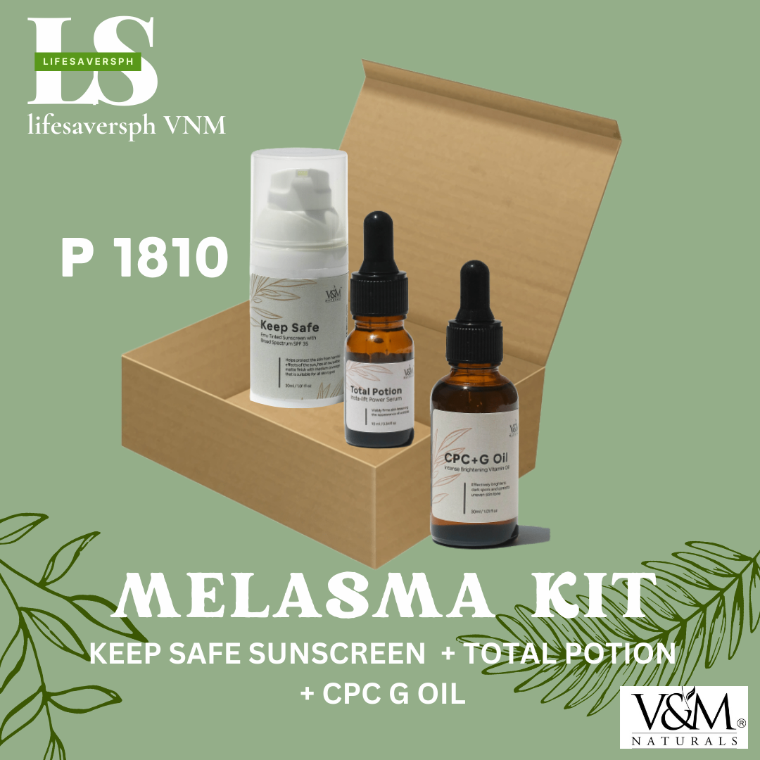 lifesaversph VNM Melasma kit 1 Keepsafe, 1 bot. Total Potion + 1 CPC+G ...