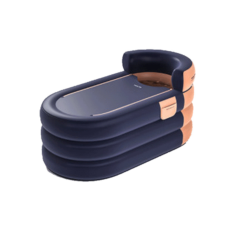 GGMM Inflatable Tub Foldable Bath Barrel Artifact Bathtub Bath Barrel ...