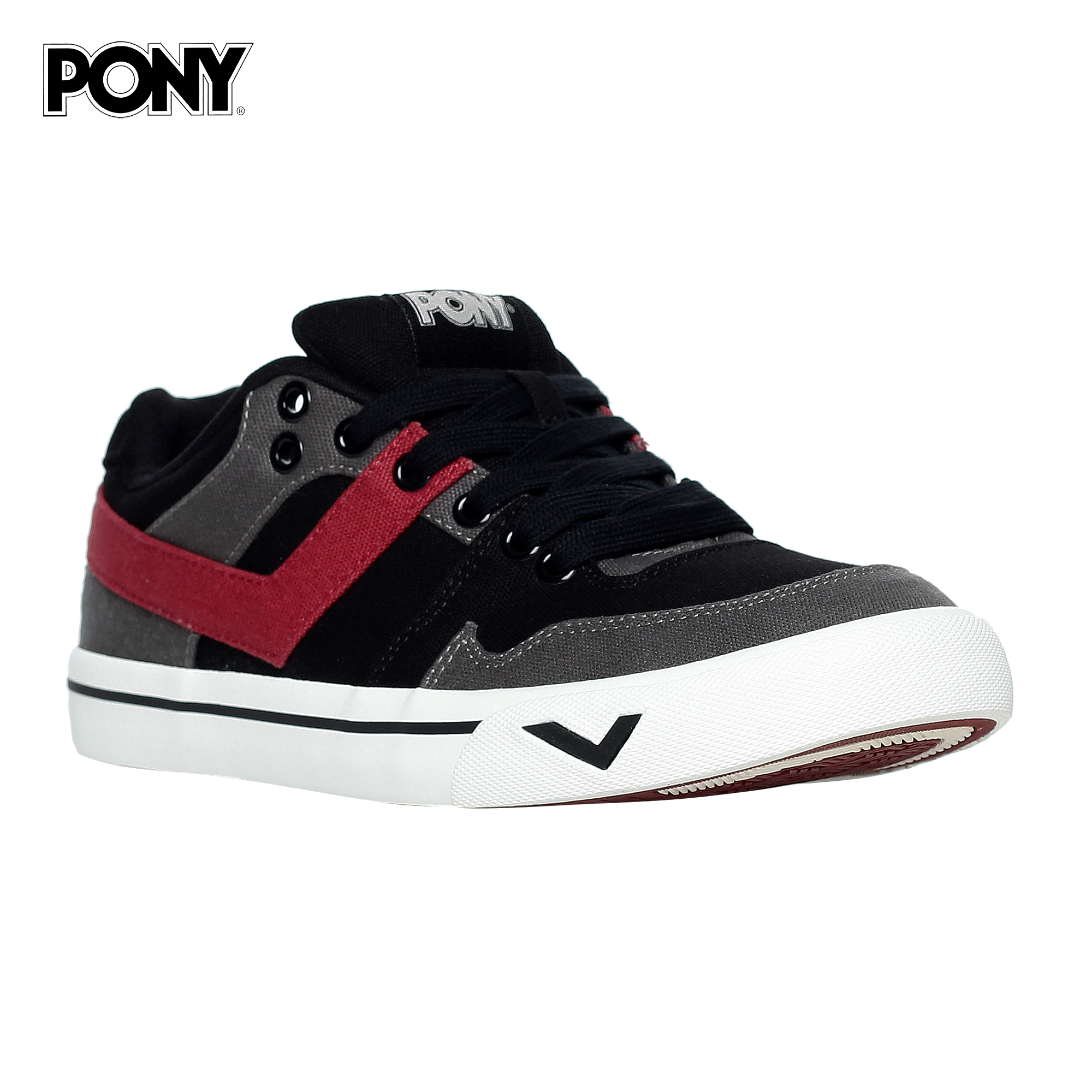 Pony Men's - Atop (Black/Garnet) | Lazada PH