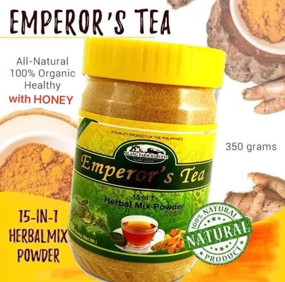 [AUTHENTIC] Emperors Turmeric Tea 15in1 Original 350g [JAR]!!! COD ...