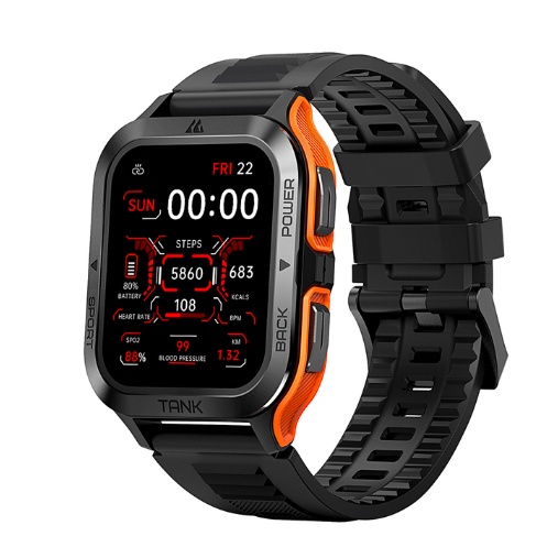 KOSPET TANK M2 Ultra Smart Watch Men IP69K 5ATM Military Smartwatch ...
