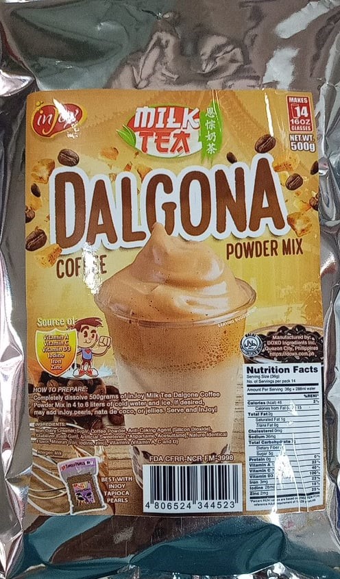 Injoy Dalgona Coffee Milk Tea | Lazada PH